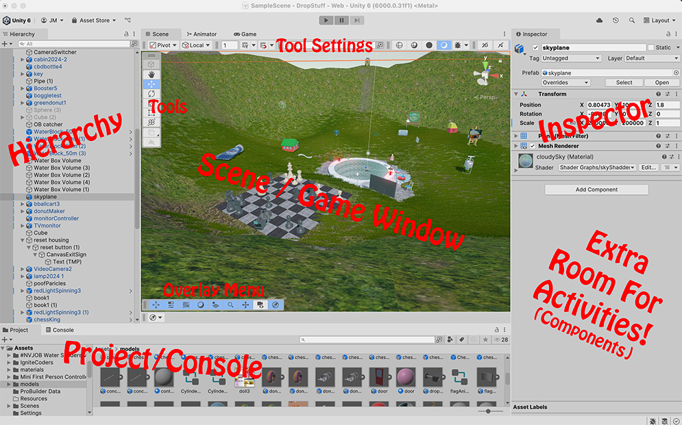 Week 1 for Experimental Game Lab